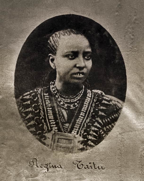 Empress Taytu Betul of Ethiopia / Photo 1890